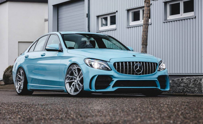 Mercedes-Benz C-Class đẹp ấn tượng với bodykit SR66 Design